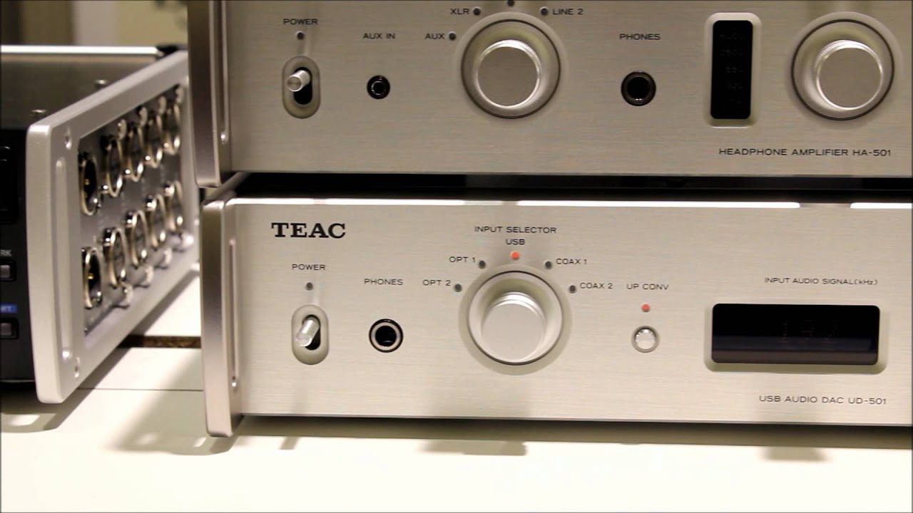Teac UD-501 USB DAC FIRST LOOK Munich High-End 2012 - YouTube