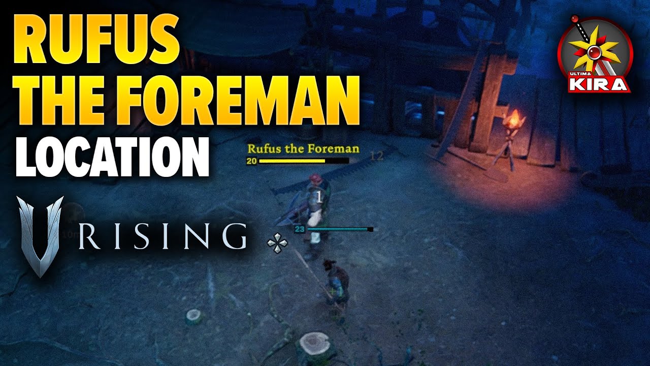 RUFUS THE FOREMAN LOCATION V RISING - YouTube