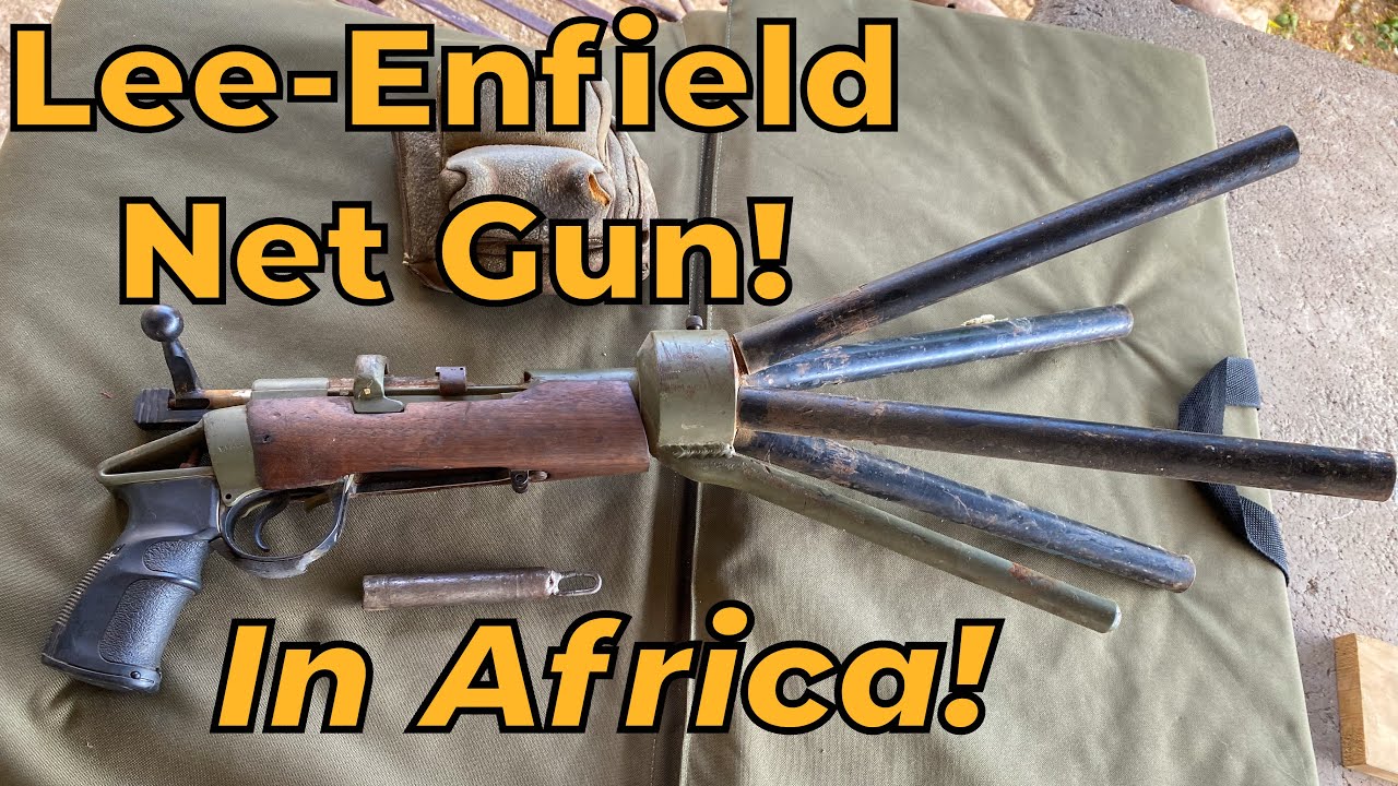 African Net Gun For Catching Wild Animals - YouTube