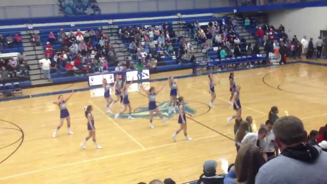 Snowflake High School Cheer 2-4-14 - YouTube