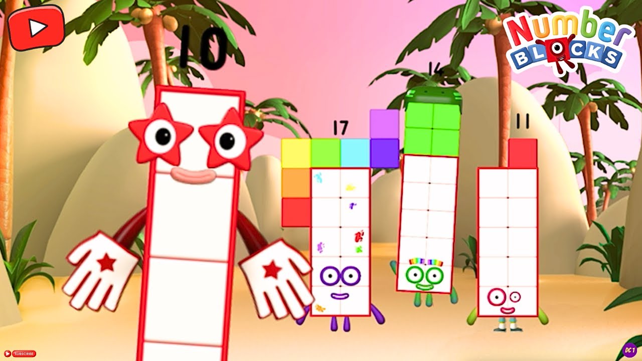 Numberblocks Treasure Hunt | Explore Hexagon Island | Boost Number ...