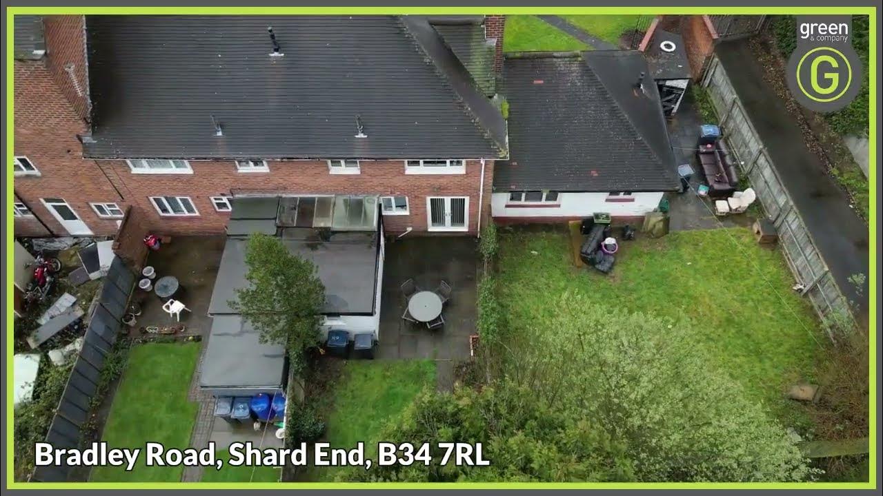 Bradley Road, Shard End, B34 7RL- Virtual Tour available - Drone - YouTube