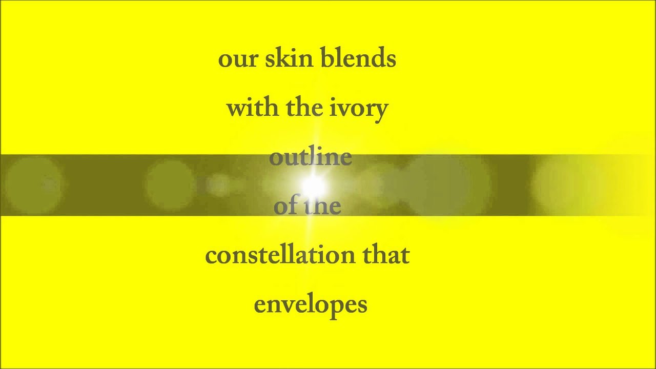 Zodiac Tableau (poem) - YouTube