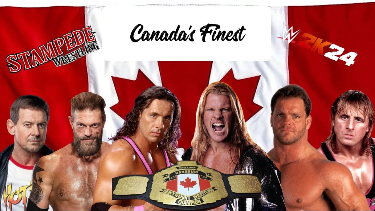 WWE 2K24 | Canada's Finest | Canadian Heavyweight Championship ...