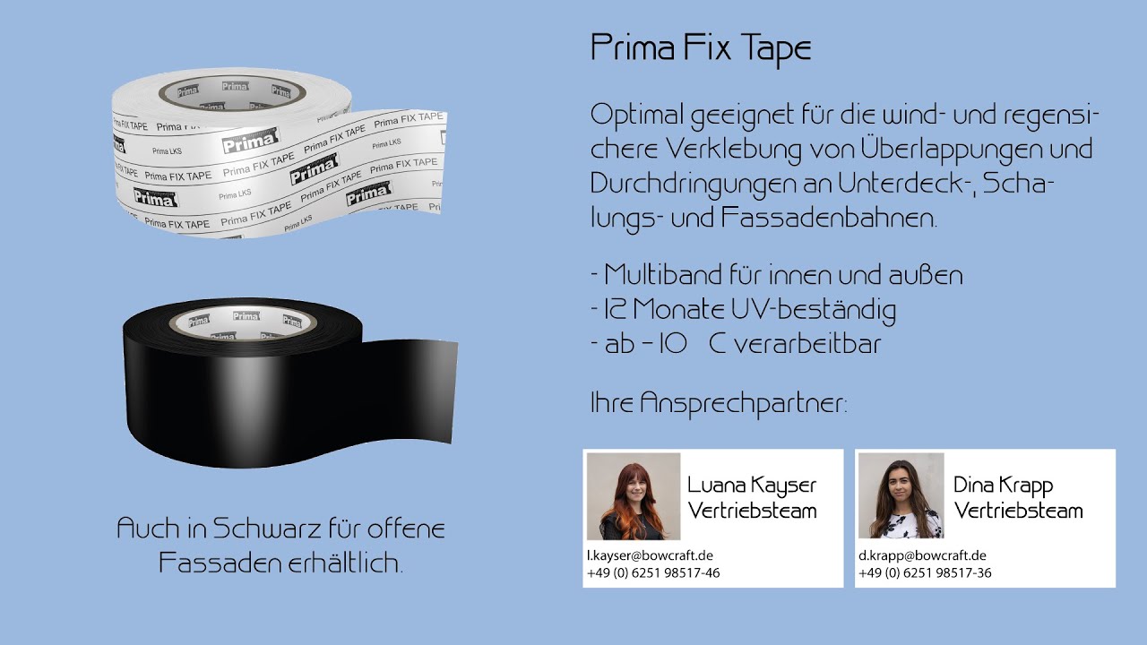 Prima Fix Tape Kurzvideo - YouTube