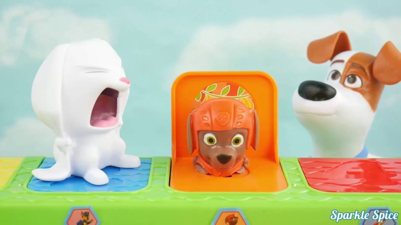Pop up pups surprise with paw patrol to learn colors - YouTube