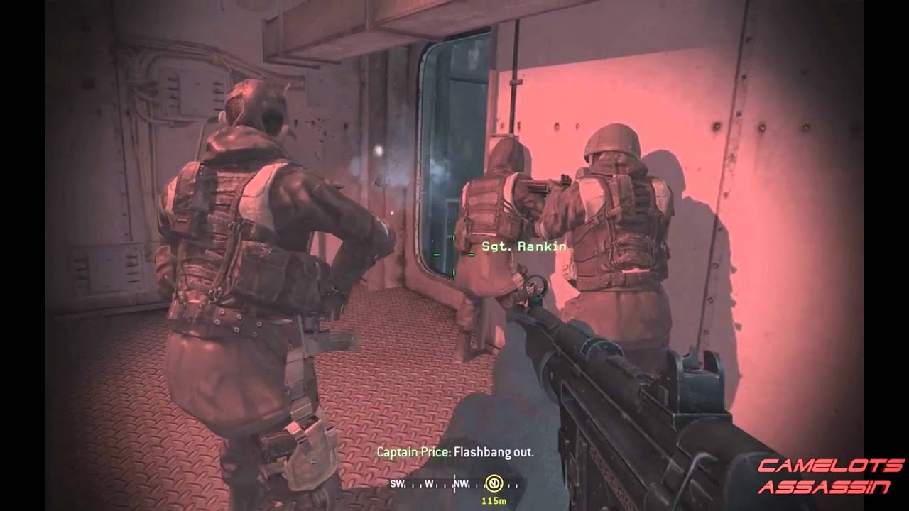 Call of Duty MW Walkthrough | Prologue | Mission 2 - Crew Expendable ...