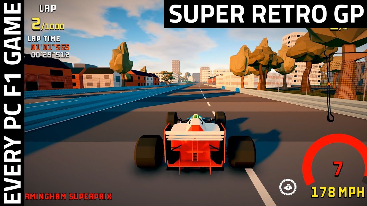 Super Retro GP (2024) - Every PC F1 Game - YouTube