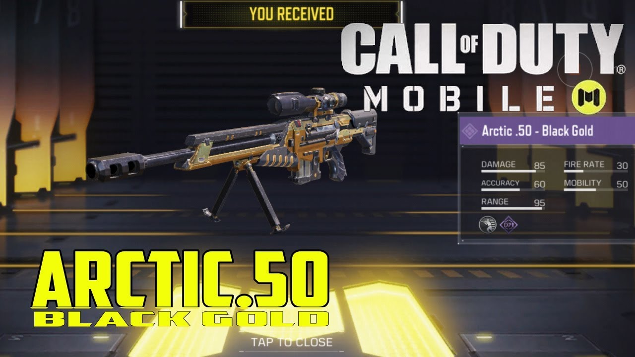 COD MOBILE - ARCTIC. 50 BLACK GOLD - YouTube