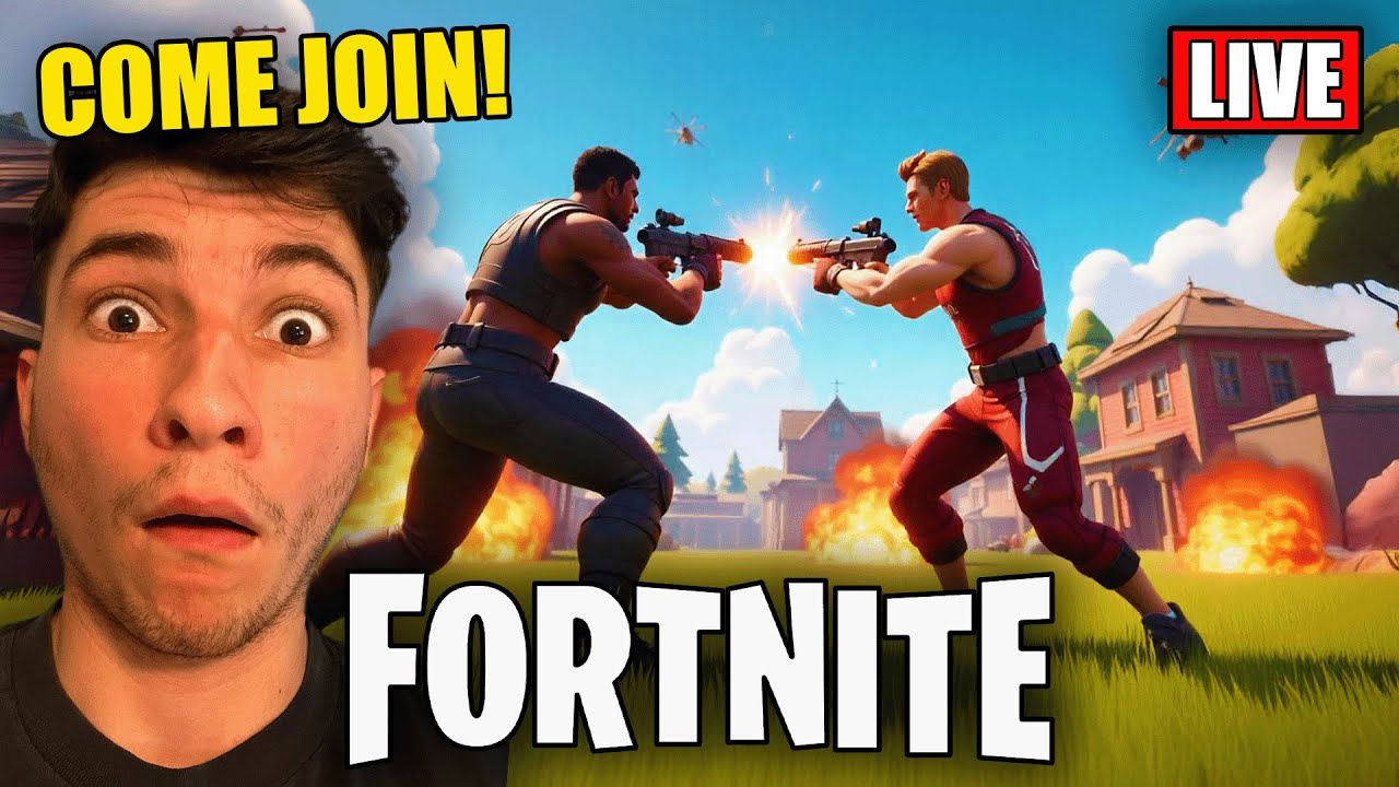 Fortnite Battle Royale With Viewers Come Join! - YouTube
