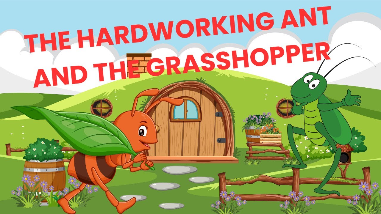 Beautiful Stories for Children -the Hardworking Ant and the Grasshopper ...