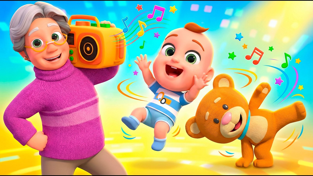 Baby is Crying😭A Ram Sam Sam Dance to the Rescue | Almama Baby Academy ...