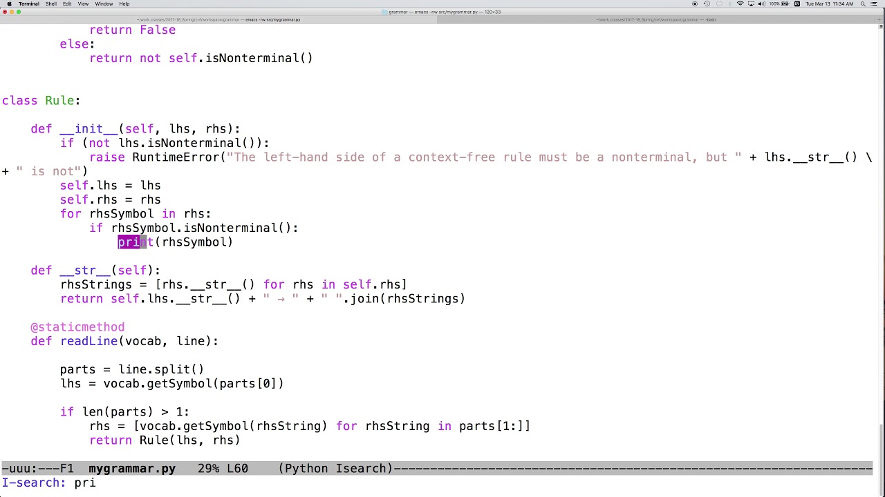 Context free grammars and Chomsky Normal Form, part 6 - YouTube