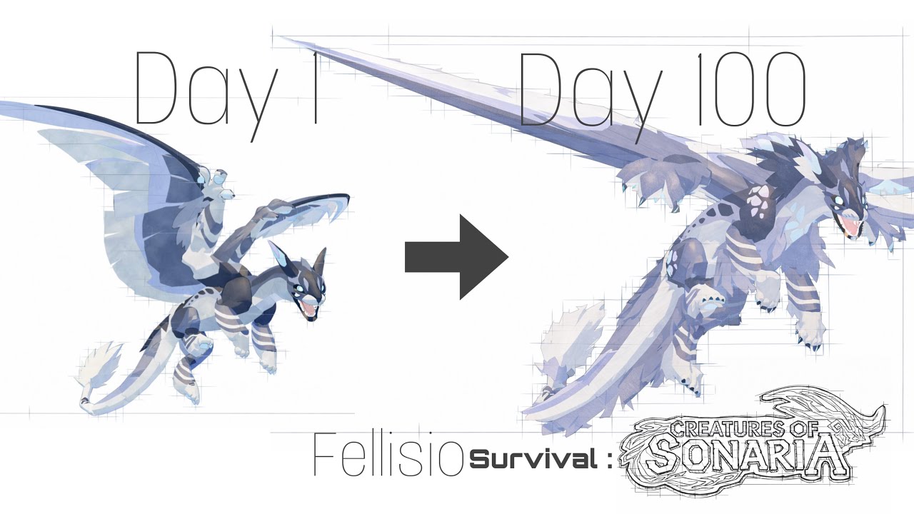 I Survived 100 Days as Fellisio | Creatures of Sonaria - YouTube