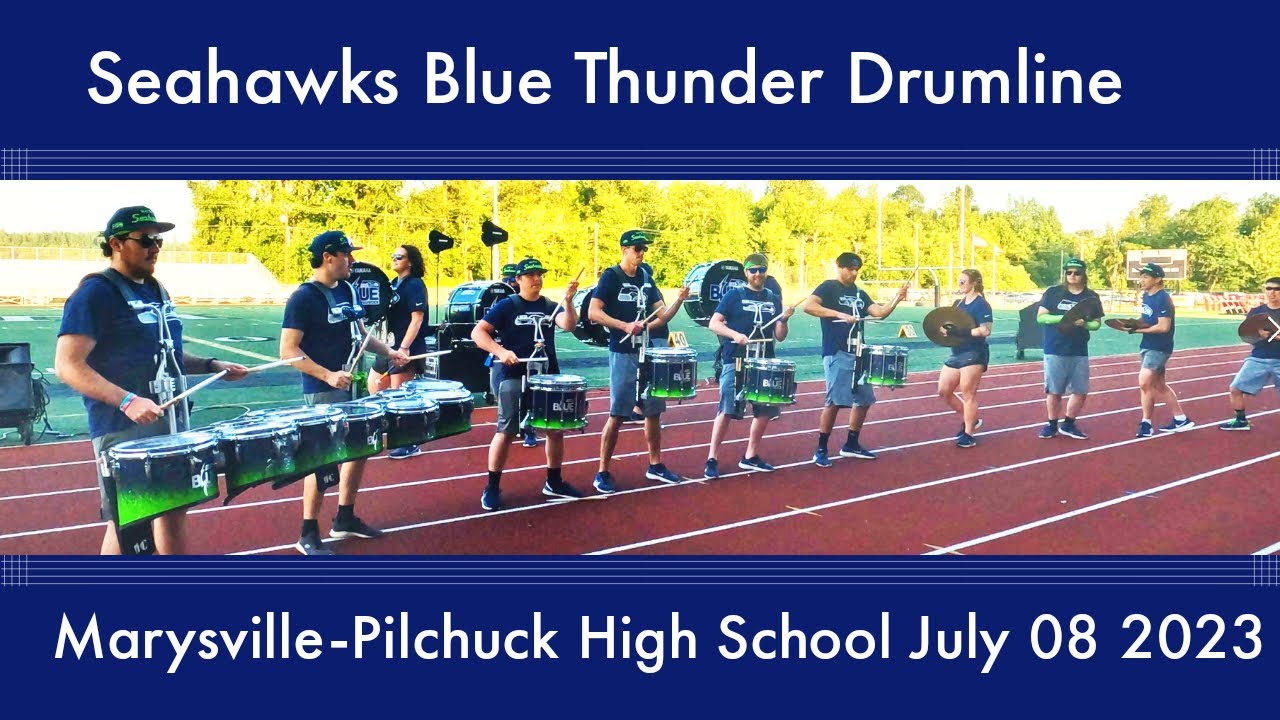 Seattle Seahawks Blue Thunder Drumline - YouTube