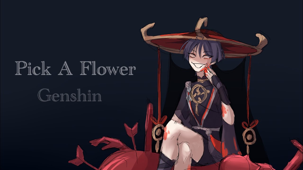 Pick A Flower | Genshin Scaramouche Animatic| ☂️ - YouTube