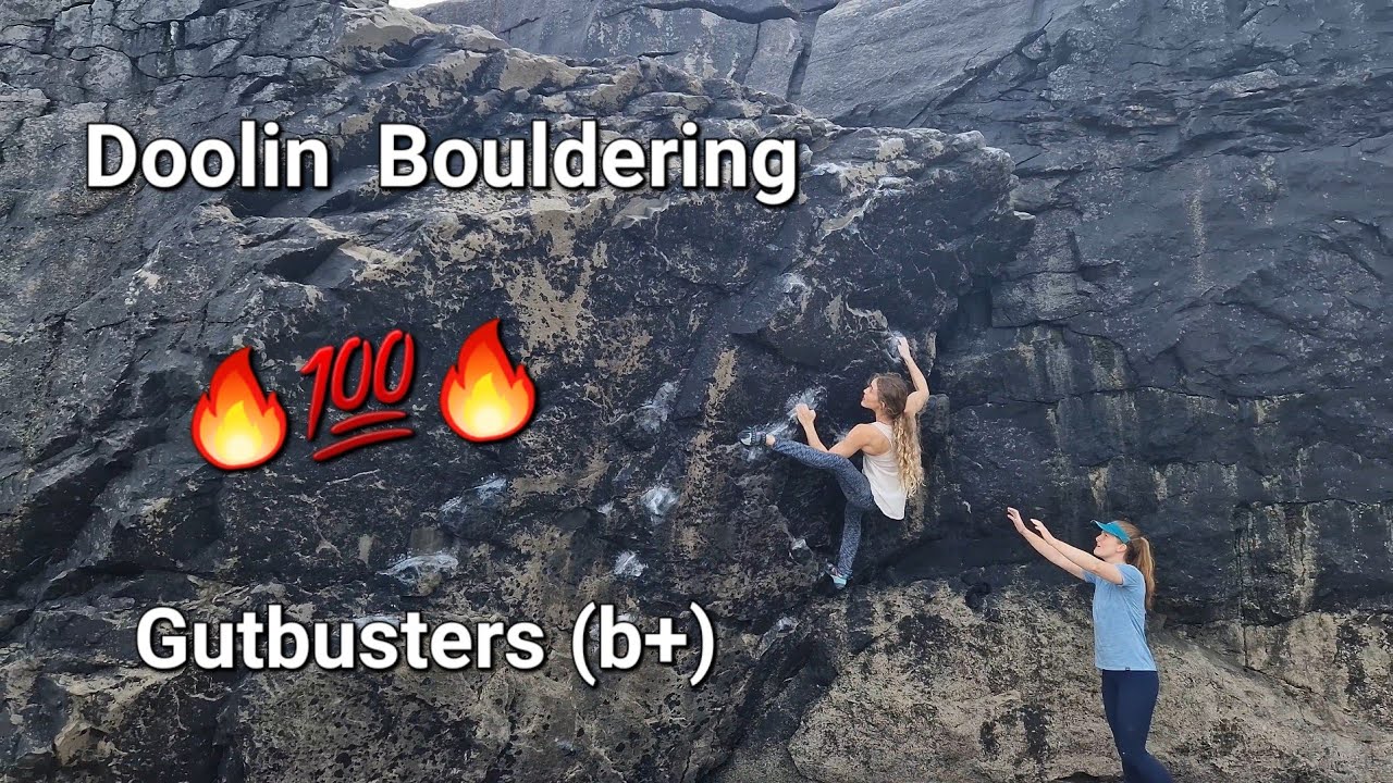 Gutbusters, Bob and Kev's Traverse | Irish Bouldering | Doolin | Vlog ...