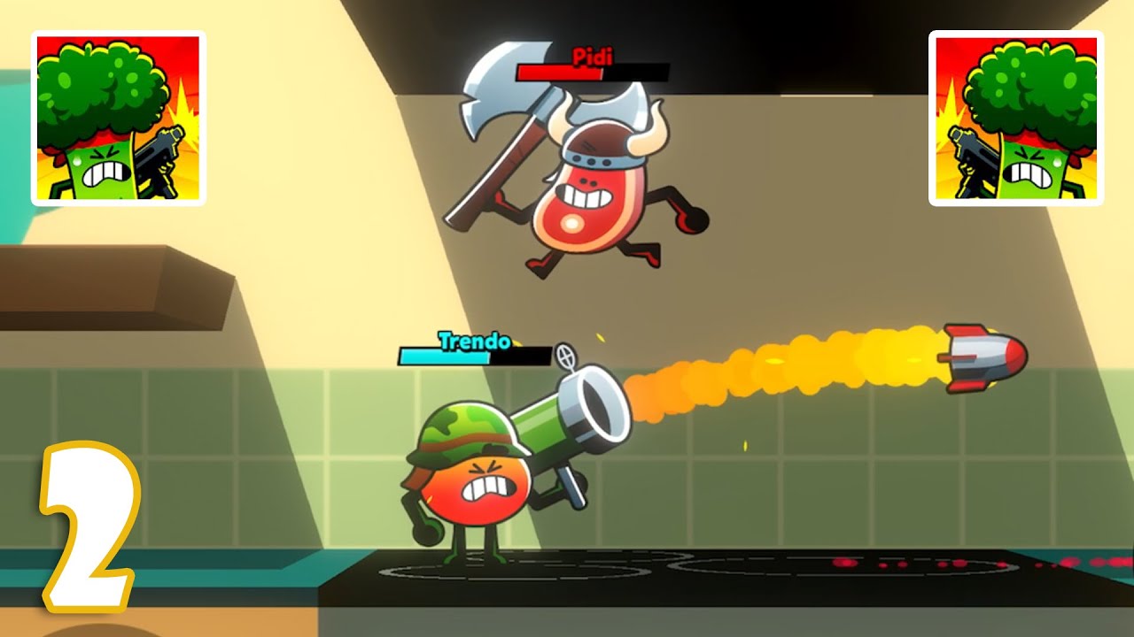 FOOD GANG TOM GAMEPLAY WALKTHROUGH PART 2 - YouTube