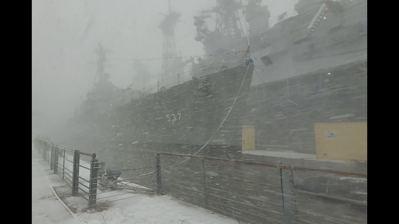 Buffalo Snowstorm and Naval Park: Time Lapse Video, Dec 23 - Dec 26 ...