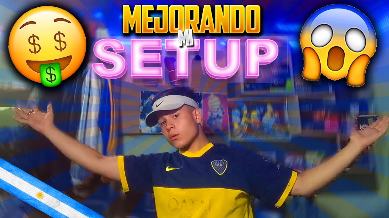 MEJORANDO mi SETUP HUMILDE EP1 (HUMILDE a GAMER) *ARGENTINA* - NahueFNG ...