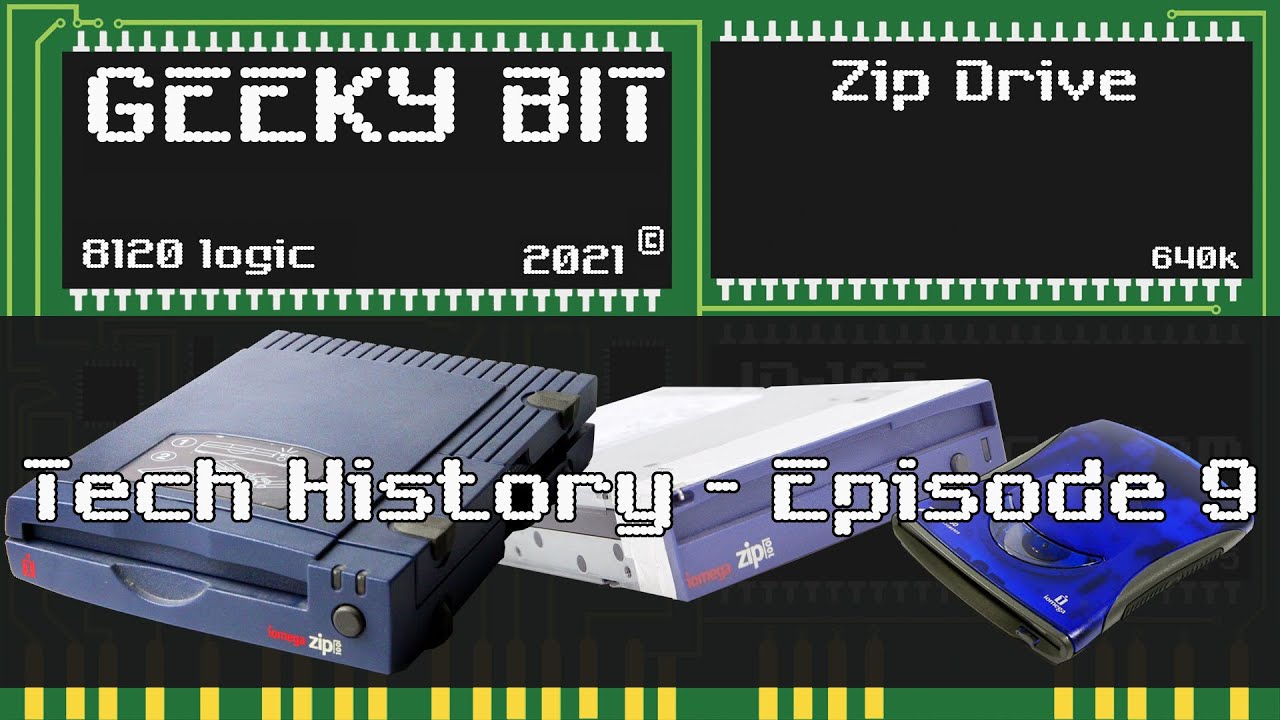 Tech History - Episode 9 Zip Drives - YouTube