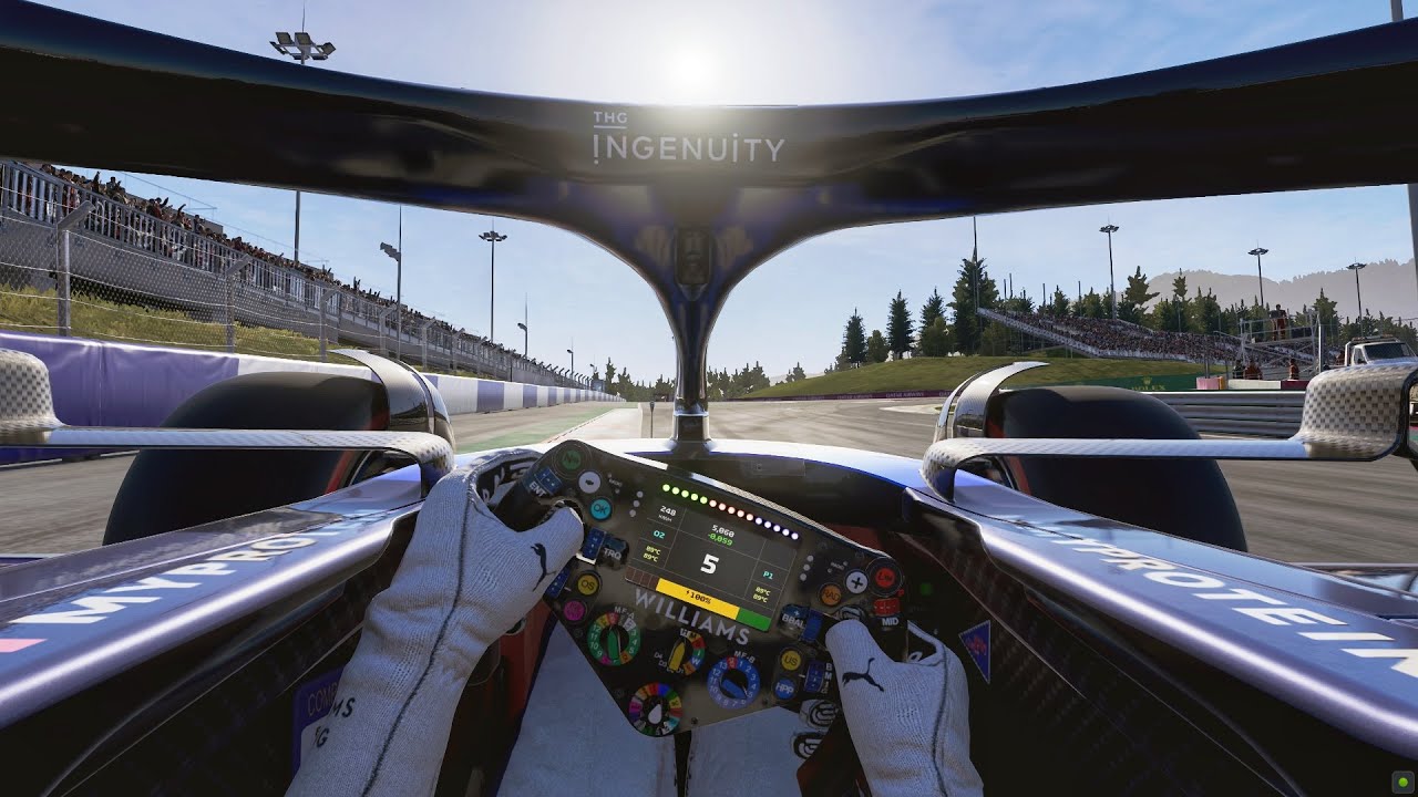 FW46 Williams 2024 - F1 24 | Logitech g29 gameplay - YouTube