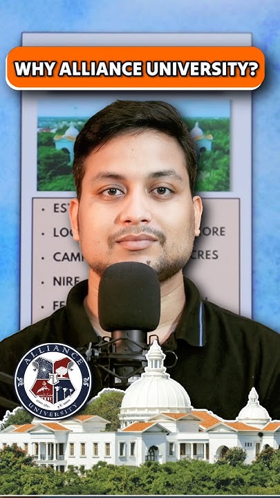 Why alliances University? Alliance University Review | alliance university bangalore - YouTube