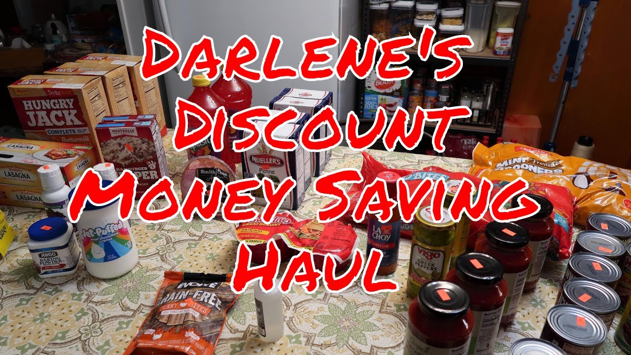 Darlene's Discount Store Money Saving Haul - YouTube
