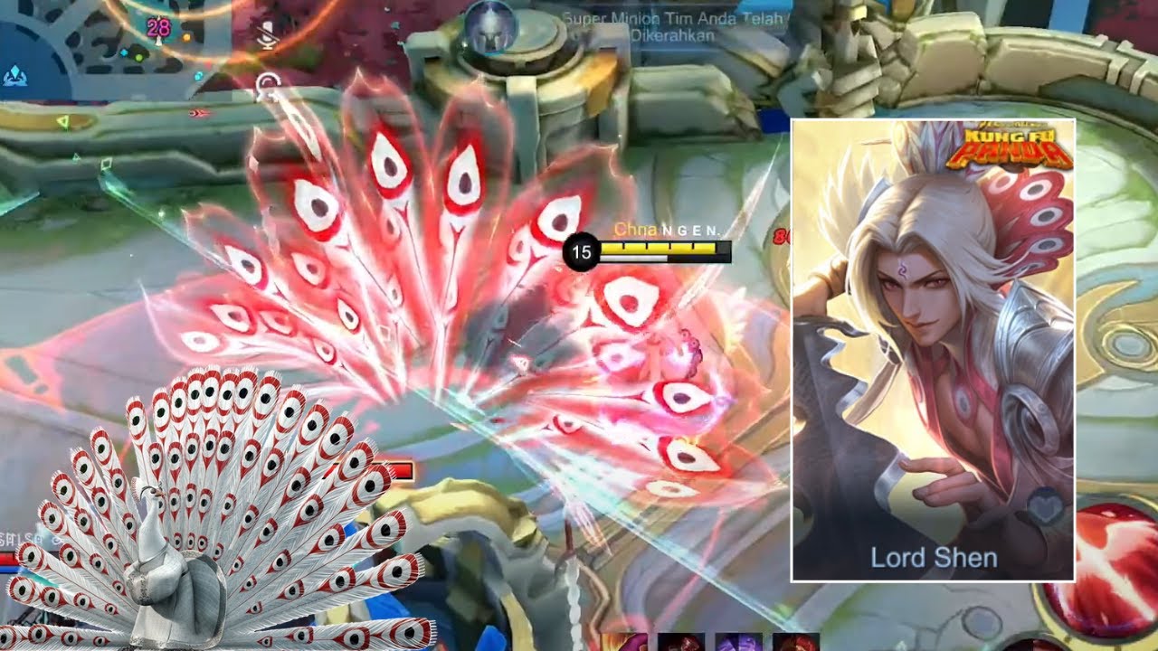 FIRST IMPRESSION LORD SHEN!!! SKIN TERBAIK LING?? AUTO WINNN! MOBILE ...