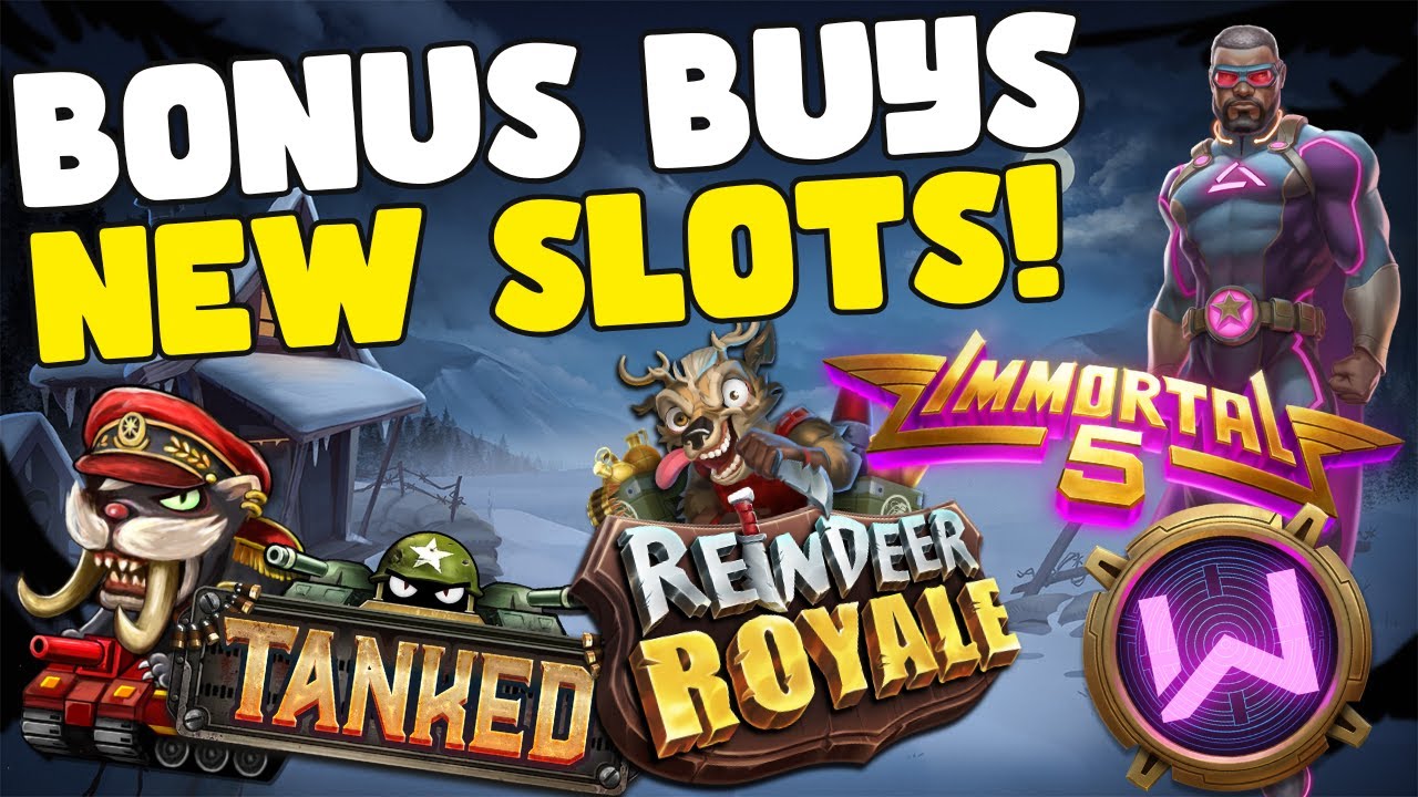 BONUS BUYS ON THE LATEST NEW ONLINE SLOTS - INCLUDING SUPER BUYS AND ...
