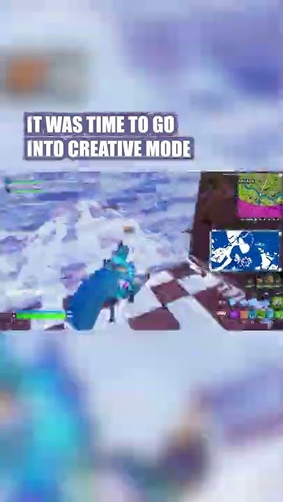 It Was Time to Go Into Creative Mode - Fortnite - YouTube