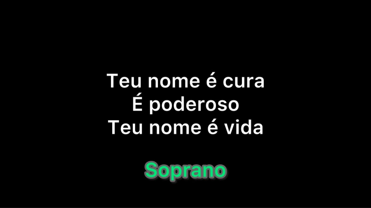 Soprano “Clamo Jesus, Paulo César Baruck” com letra - YouTube