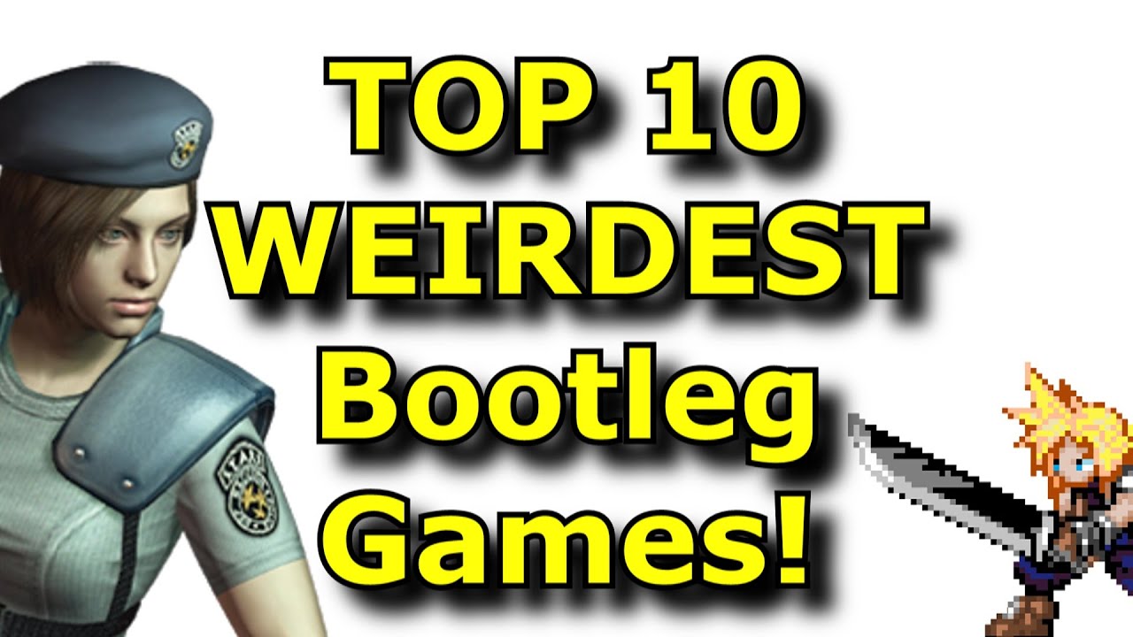 TOP 10 Weirdest Bootleg Games! - YouTube