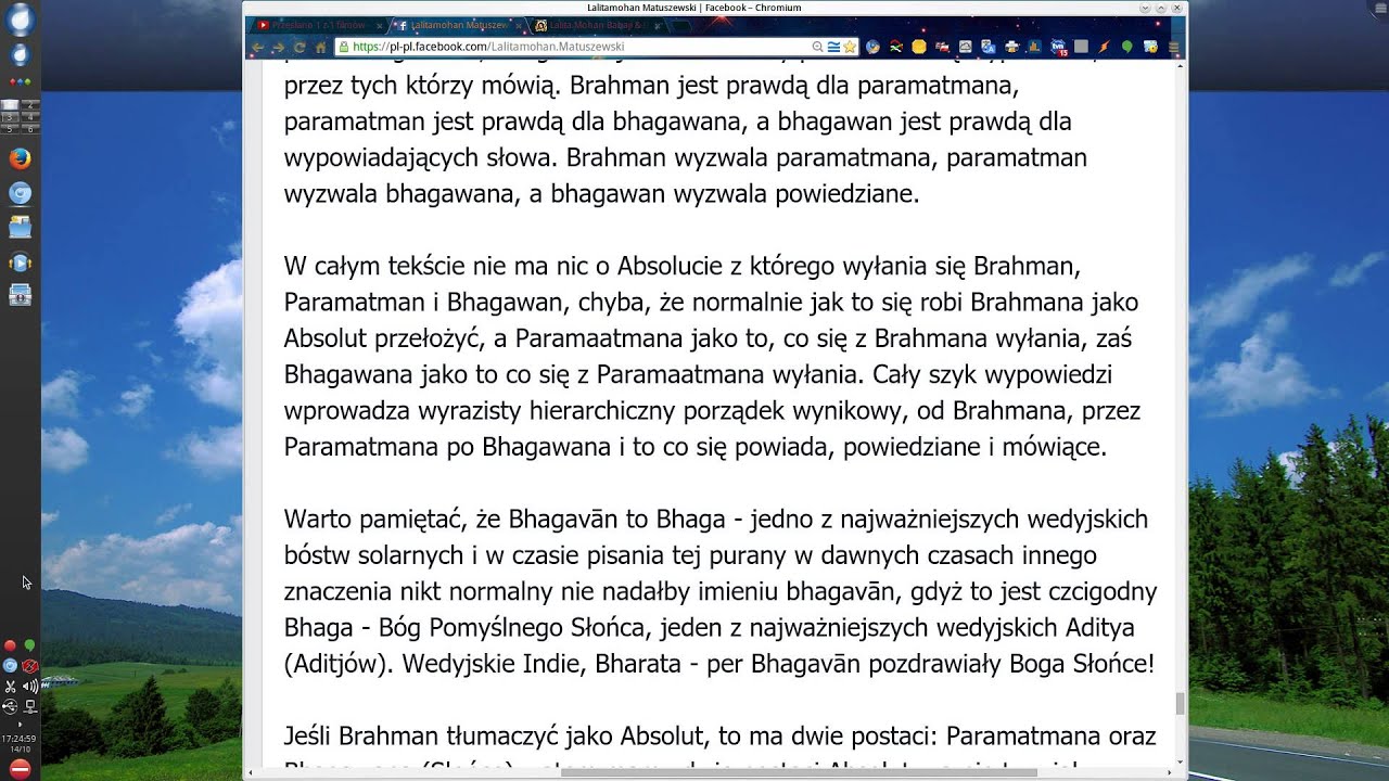 Brahman Paramatman Bhagawan - Trzy sfery boskiego istnienia - YouTube