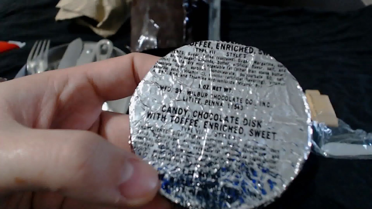 1979 US LRP Menu 5 - Chicken Stew Ration Review - YouTube