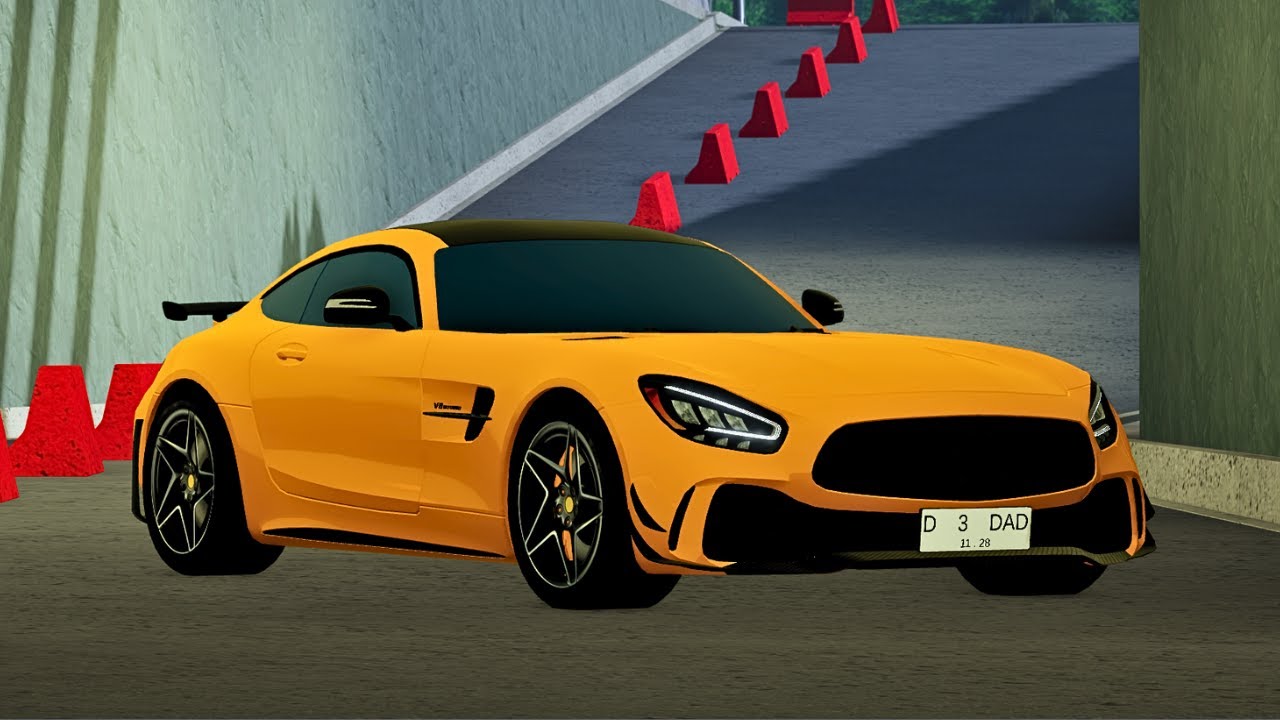 MODIFIKASI MERCY AMG GT-R DI ROBLOX MAP CAR DRIVING INDONESIA (CDID ...