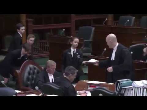 Jennifer French, MPP tables the Brunt & Kendall Act, 2018 - YouTube