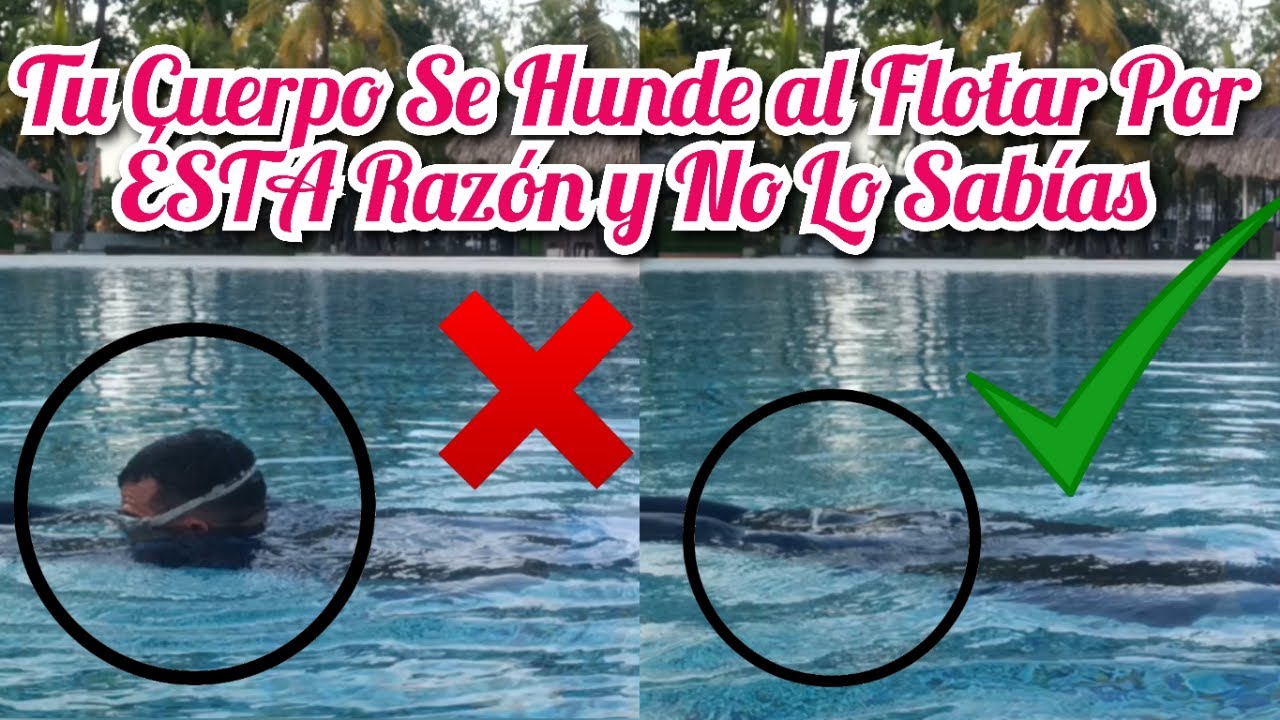 POSICIÓN de la Cabeza Para Tener EXCELENTE FLOTABILIDAD y EVITAR Que Tú ...