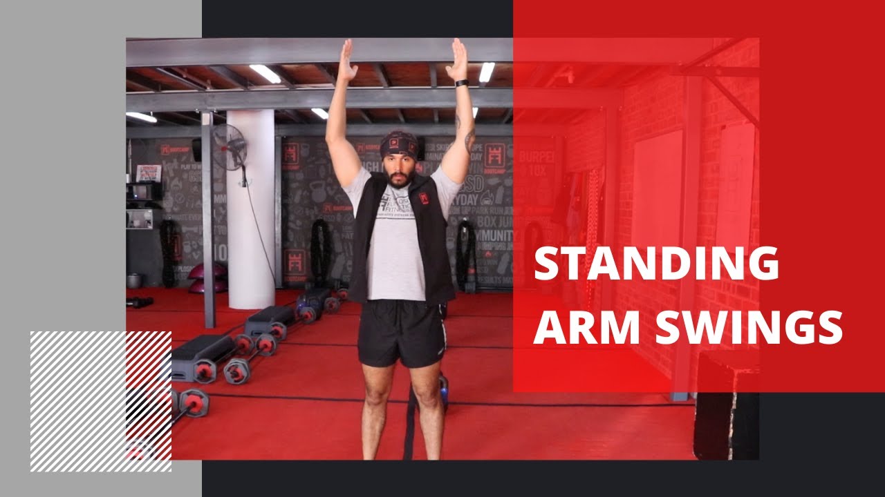 Standing Arm Swings - YouTube