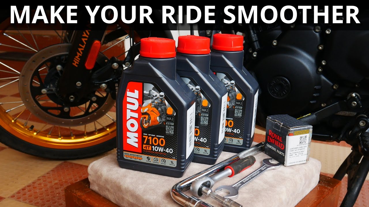 Secret to a Smoother Ride! Change Your Himalayan 450 Engine Oil Like a ...