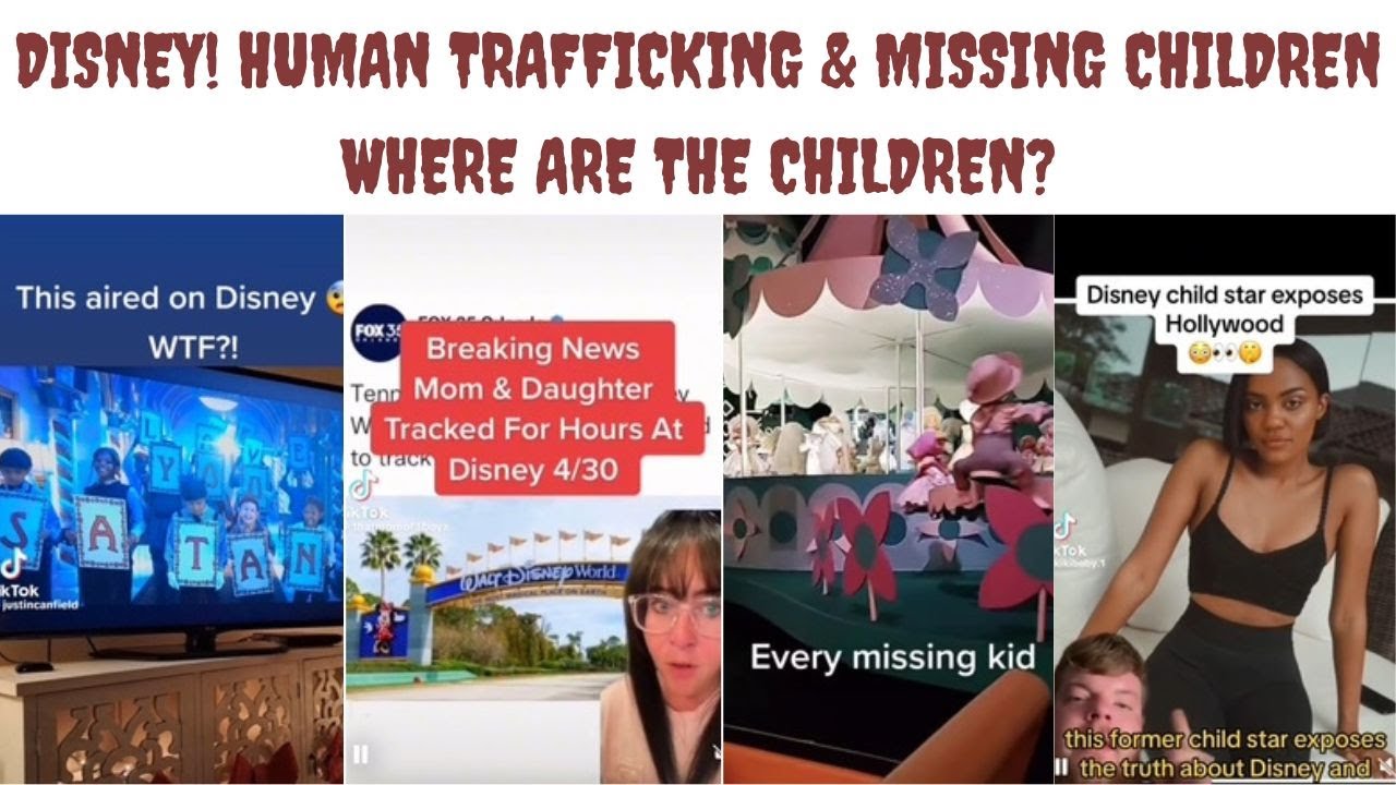 DISNEY! WHERE ARE THE CHILDREN? WHY ARE THEY DISAPPEARING IN RESTROOMS ...