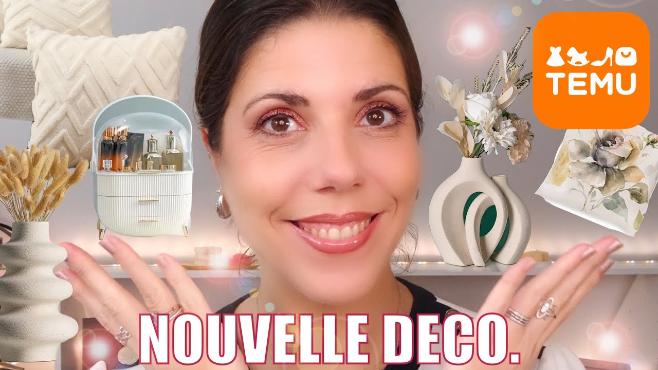 HAUL NOUVELLE DECO pour le Printemps🌷, j'ai trouvé des pépites sur TEMU ...