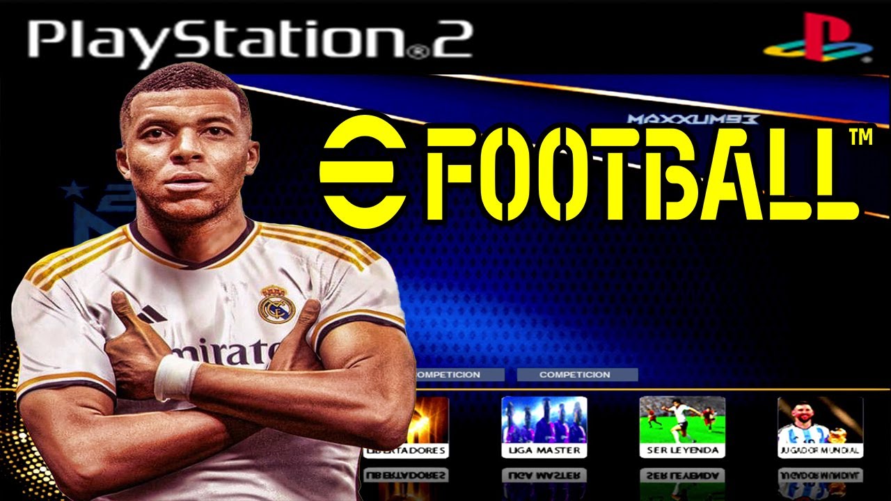 SAIU! EFOOTBALL PES 2024 (PS2) 100% ATUALIZADO OUTUBRO - YouTube