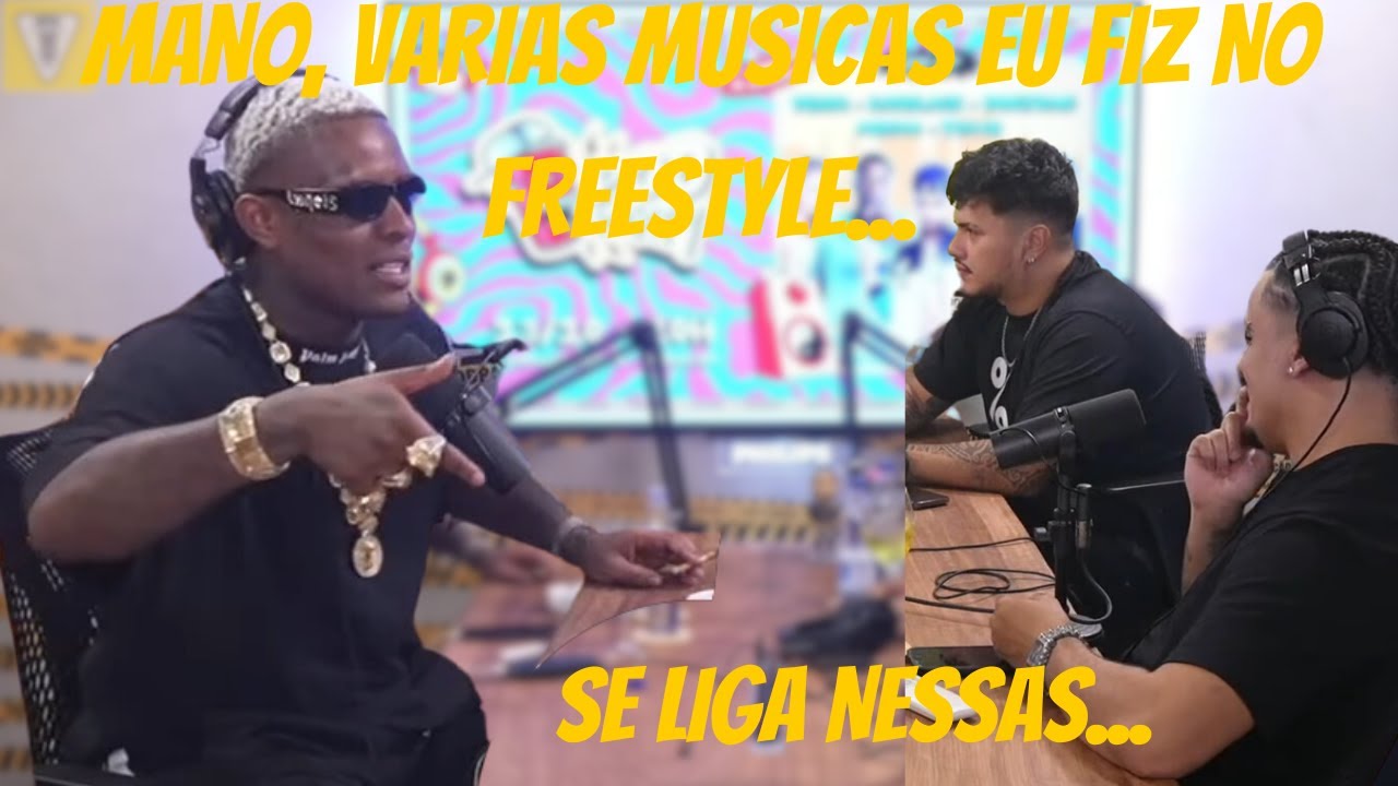 MC IG FALA SOBRE SUAS MUSICAS FEITAS NO FREESTYLE - YouTube