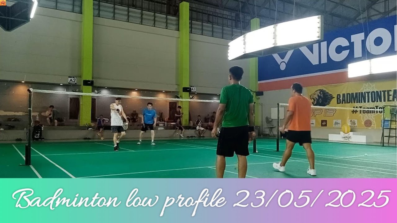 Badminton low profile 23/05/2025 - YouTube
