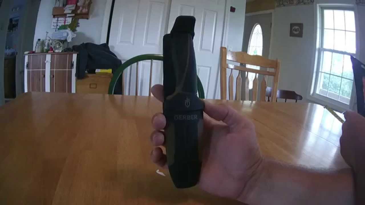 Gerber Myth Fixed Blade Pro - YouTube