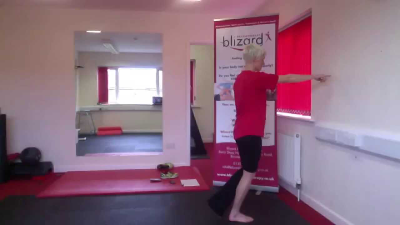 Balance - One leg with forward lean - YouTube