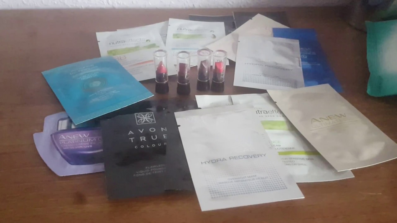 Sample sizes from Avon - YouTube