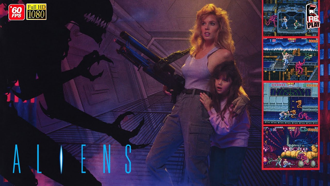 Aliens [ARCADE] Gameplay Longplay / エイリアンズ / - YouTube