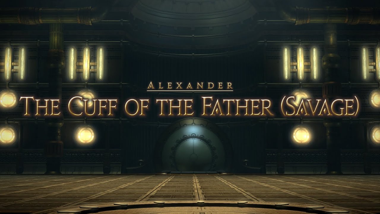 FFXIV - Alexander - The Cuff of the Father (Savage) (A2S) MINE - AST ...